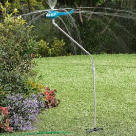 rotating helicopter sprinkler