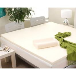 memory foam 1 inch topper with cover single