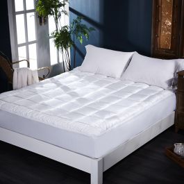 plush microfiber mattress topper